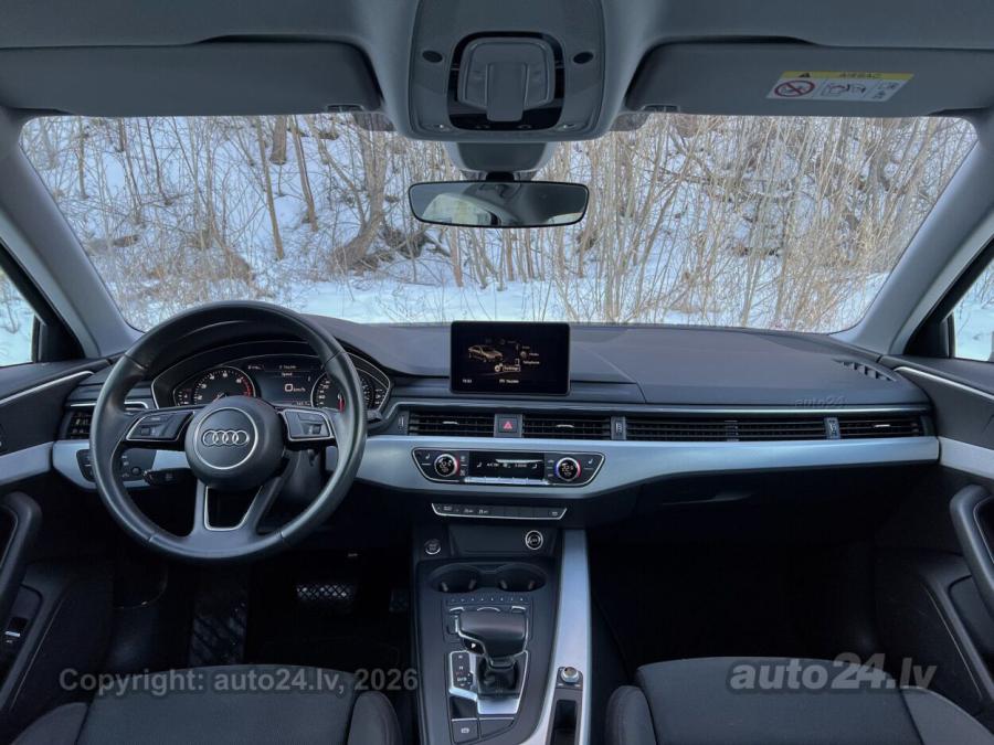 Pelēks Audi A4 2018 Tallina, ar dzinēja tilpumu 2.00 L un nobraukumu 118 tūkst. km par 16795 €, foto 15 vietnē AUTOMOTO.COM.LV