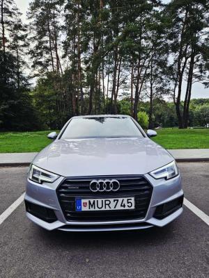 Grey Audi A4 2018 in Vilnius, with an engine capacity of 1.98 L and mileage of 160 thousand km for 12500 €, photo 3 on AUTOMOTO.COM.LV