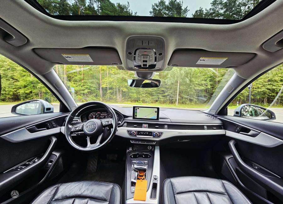 Grey Audi A4 2018 in Vilnius, with an engine capacity of 1.98 L and mileage of 160 thousand km for 12500 €, photo 11 on AUTOMOTO.COM.LV