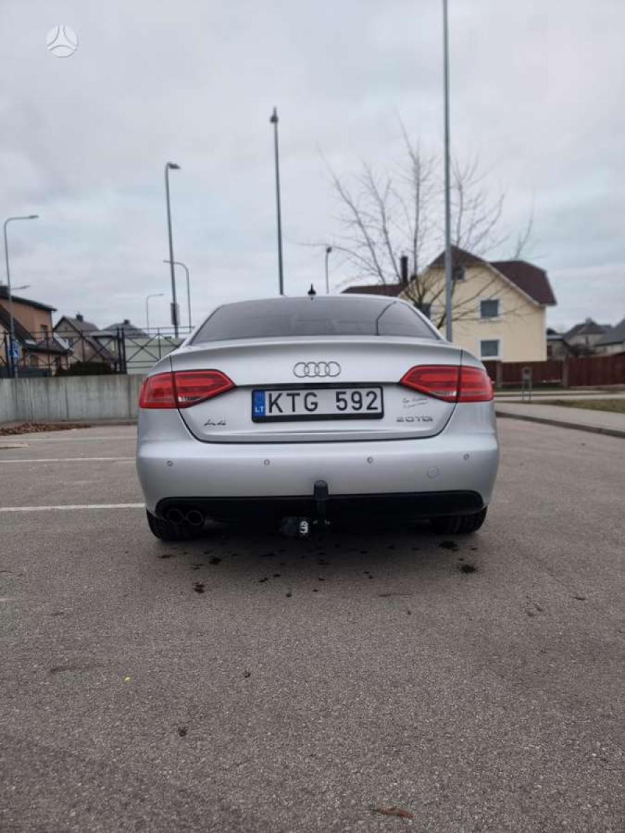 Grey Audi A4 2019 in Telschi, with an engine capacity of 2.00 L and mileage of 304 thousand km for 4400 €, photo 5 on AUTOMOTO.COM.LV