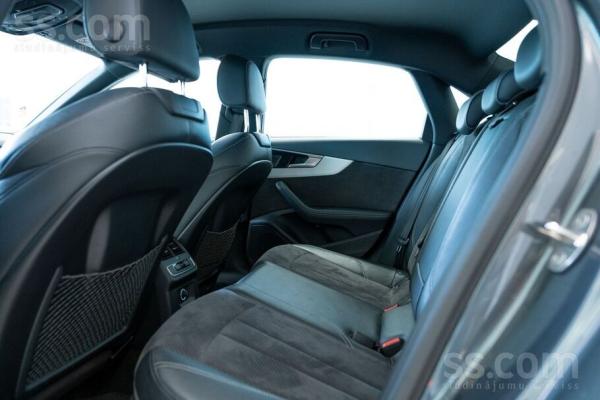 Grey Audi A4 2019 in Riga, with an engine capacity of 2.00 L and mileage of 106 thousand km for 20990 €, photo 10 on AUTOMOTO.COM.LV