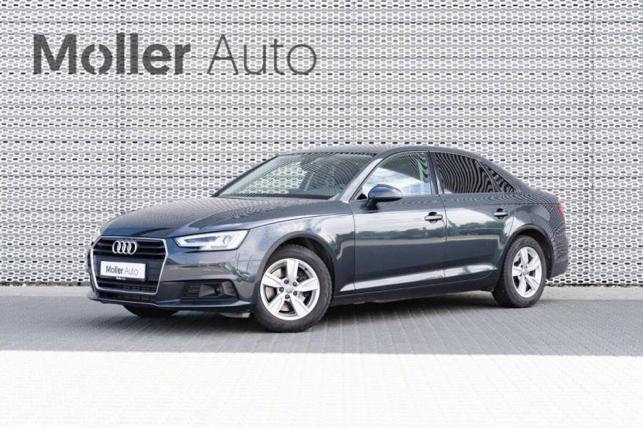 Pelēks Audi A4 2019 Mārupe, ar dzinēja tilpumu 2.00 L un nobraukumu 119 tūkst. km par 18050 €, foto 1 vietnē AUTOMOTO.COM.LV