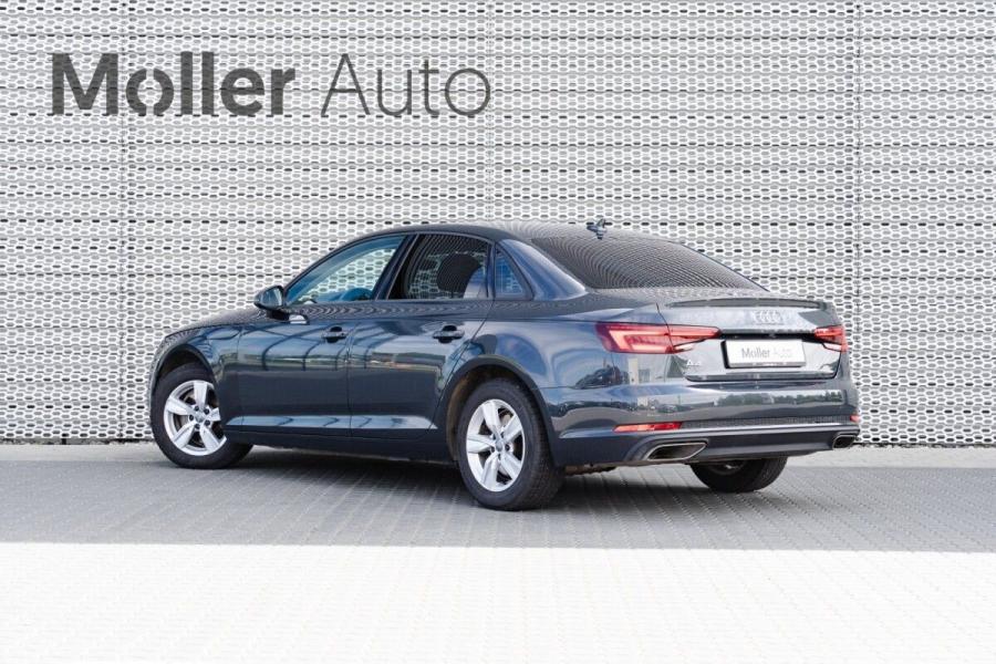 Pelēks Audi A4 2019 Mārupe, ar dzinēja tilpumu 2.00 L un nobraukumu 119 tūkst. km par 18050 €, foto 4 vietnē AUTOMOTO.COM.LV