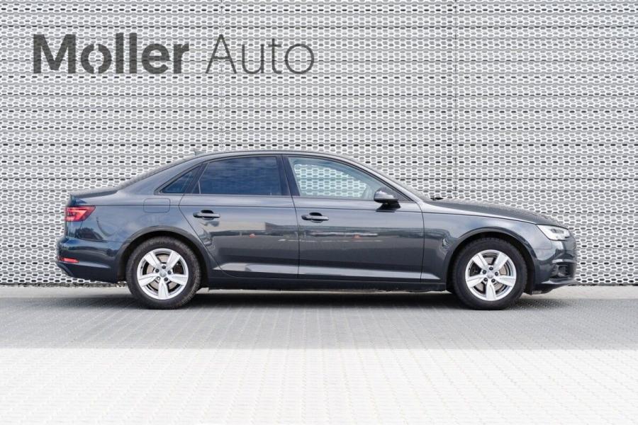 Pelēks Audi A4 2019 Mārupe, ar dzinēja tilpumu 2.00 L un nobraukumu 119 tūkst. km par 18050 €, foto 6 vietnē AUTOMOTO.COM.LV