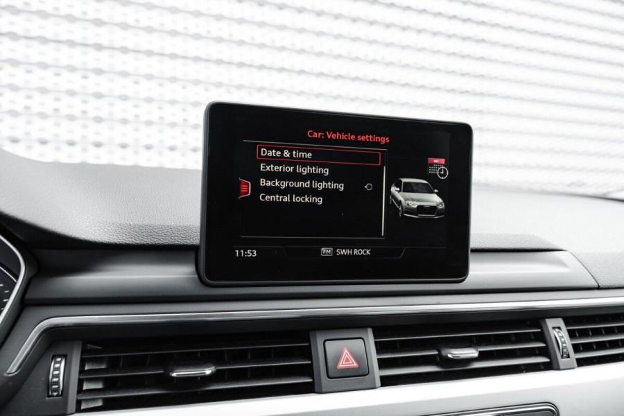 Pelēks Audi A4 2019 Mārupe, ar dzinēja tilpumu 2.00 L un nobraukumu 119 tūkst. km par 18050 €, foto 18 vietnē AUTOMOTO.COM.LV