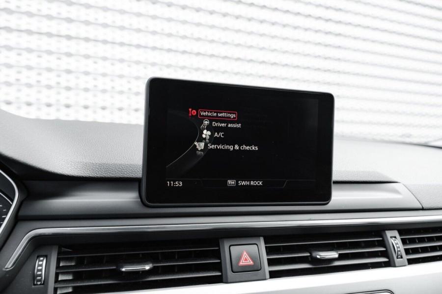 Pelēks Audi A4 2019 Mārupe, ar dzinēja tilpumu 2.00 L un nobraukumu 119 tūkst. km par 18050 €, foto 19 vietnē AUTOMOTO.COM.LV