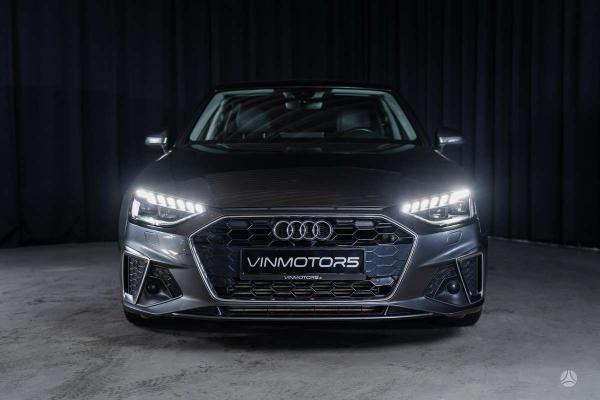 Ауди А4 2019 в Вильнюс на AUTOMOTO.COM.LV Серый Ауди А4 2019 в Вильнюс, объемом двигателя 1.98 л и пробегом 99 тыс. км за 23999 €, фото 3 на AUTOMOTO.COM.LV