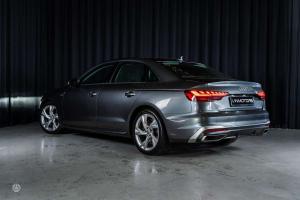 Grey Audi A4 2019 in Vilnius, with an engine capacity of 1.98 L and mileage of 99 thousand km for 23999 €, photo 7 on AUTOMOTO.COM.LV