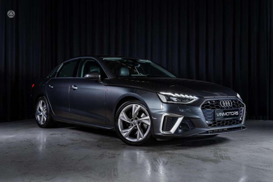 Grey Audi A4 2019 in Vilnius, with an engine capacity of 1.98 L and mileage of 99 thousand km for 23999 €, photo 11 on AUTOMOTO.COM.LV