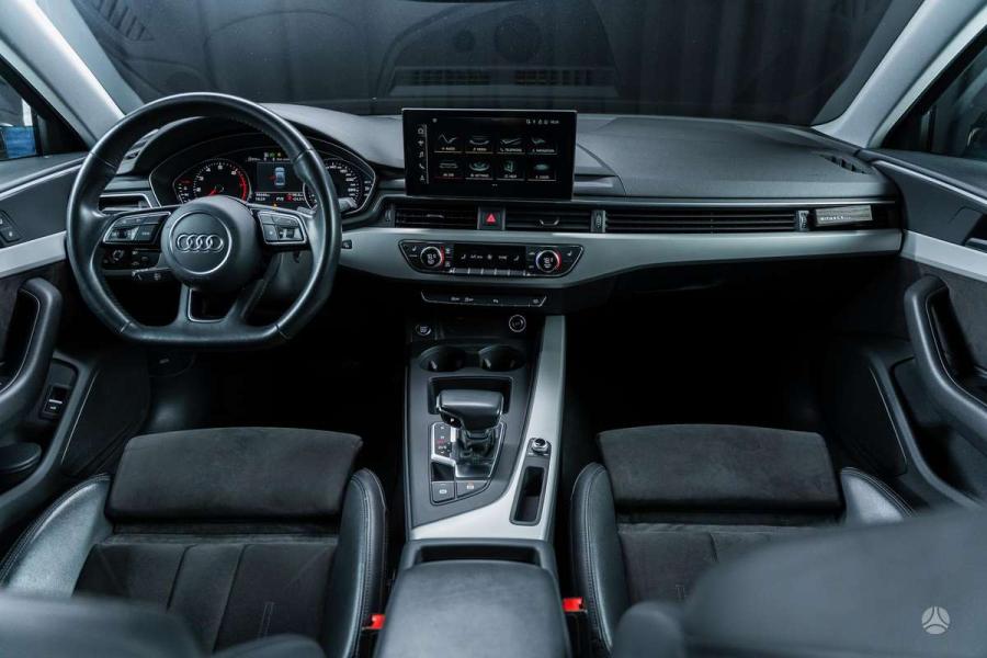 Grey Audi A4 2019 in Vilnius, with an engine capacity of 1.98 L and mileage of 99 thousand km for 23999 €, photo 22 on AUTOMOTO.COM.LV
