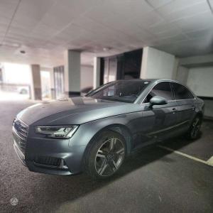 Grey Audi A4 2019 in Kaunas, with an engine capacity of 1.98 L and mileage of 96 thousand km for 15300 €, photo 3 on AUTOMOTO.COM.LV