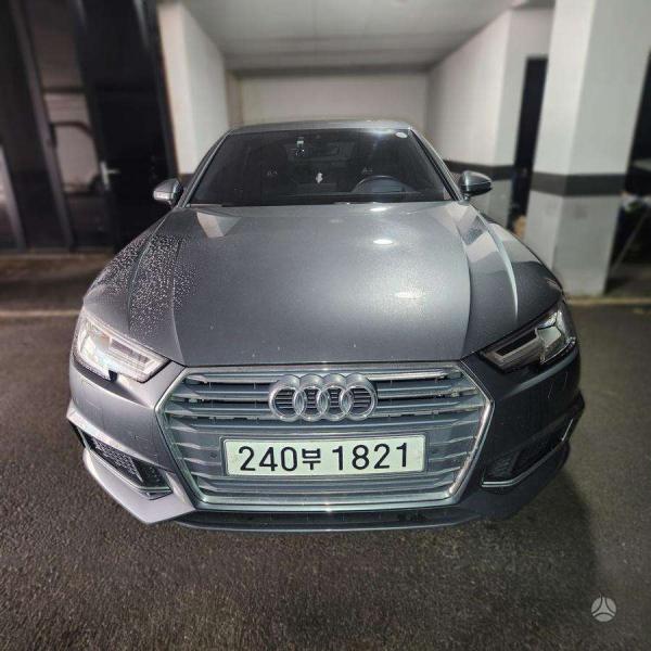 Grey Audi A4 2019 in Kaunas, with an engine capacity of 1.98 L and mileage of 96 thousand km for 15300 €, photo 4 on AUTOMOTO.COM.LV