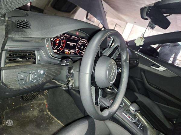 Grey Audi A4 2019 in Kaunas, with an engine capacity of 1.98 L and mileage of 96 thousand km for 15300 €, photo 9 on AUTOMOTO.COM.LV