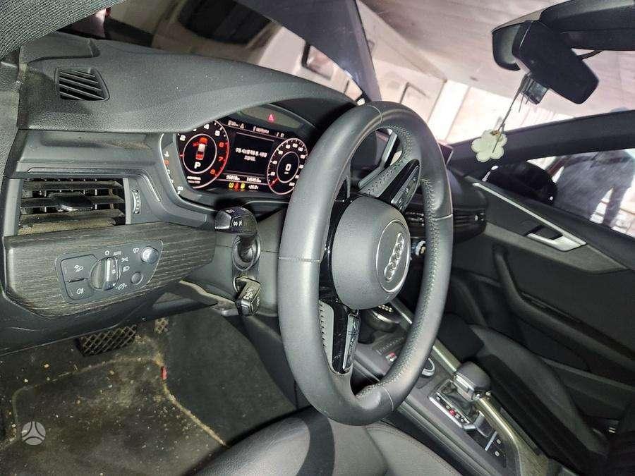 Grey Audi A4 2019 in Kaunas, with an engine capacity of 1.98 L and mileage of 96 thousand km for 15300 €, photo 9 on AUTOMOTO.COM.LV
