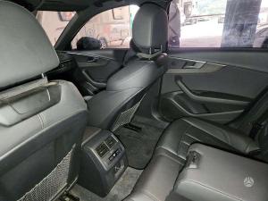 Grey Audi A4 2019 in Kaunas, with an engine capacity of 1.98 L and mileage of 96 thousand km for 15300 €, photo 15 on AUTOMOTO.COM.LV