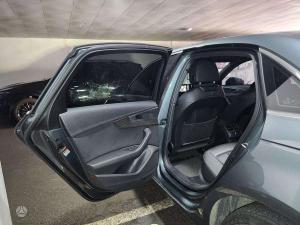 Grey Audi A4 2019 in Kaunas, with an engine capacity of 1.98 L and mileage of 96 thousand km for 15300 €, photo 17 on AUTOMOTO.COM.LV