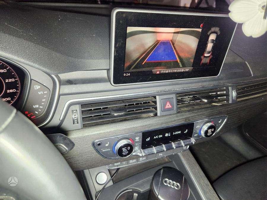 Grey Audi A4 2019 in Kaunas, with an engine capacity of 1.98 L and mileage of 96 thousand km for 15300 €, photo 19 on AUTOMOTO.COM.LV