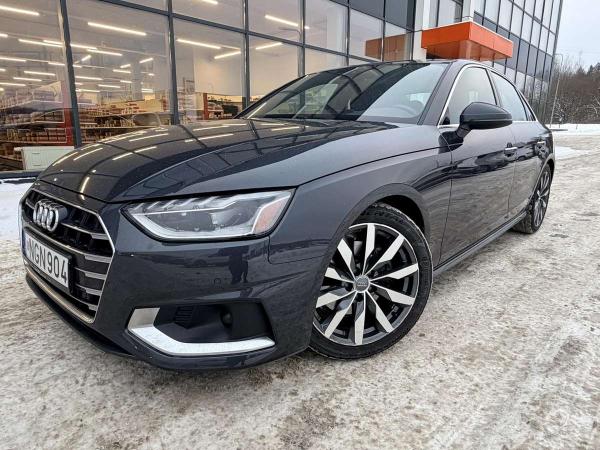 Pelēks Audi A4 2020 Viļņa, ar dzinēja tilpumu 1.98 L un nobraukumu 80 tūkst. km par 21900 €, foto 1 vietnē AUTOMOTO.COM.LV