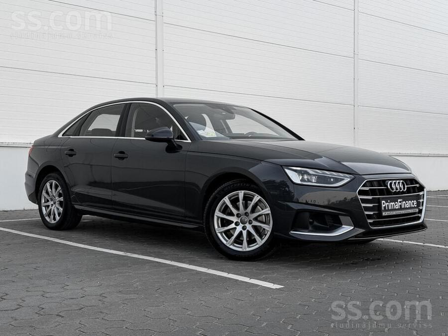 Grey Audi A4 2020 in Riga, with an engine capacity of 2.00 L and mileage of 0 thousand km for 20990 €, photo 4 on AUTOMOTO.COM.LV