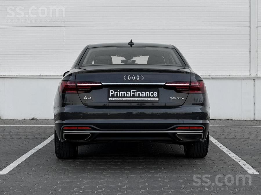 Grey Audi A4 2020 in Riga, with an engine capacity of 2.00 L and mileage of 0 thousand km for 20990 €, photo 8 on AUTOMOTO.COM.LV