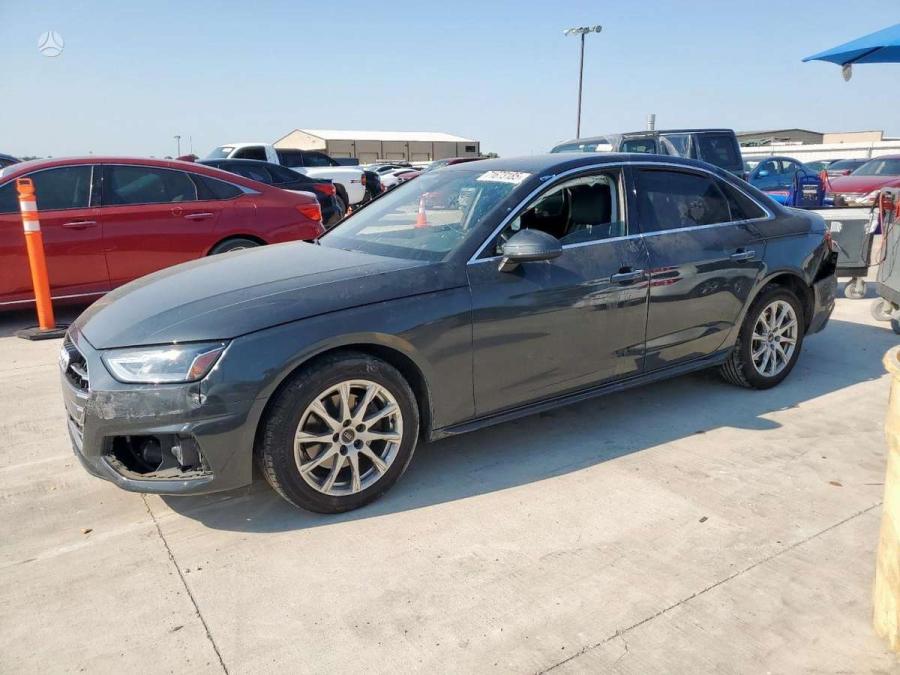 Pelēks Audi A4 2021 Viļņa, ar dzinēja tilpumu 1.98 L un nobraukumu 101 tūkst. km par 9500 €, foto 1 vietnē AUTOMOTO.COM.LV