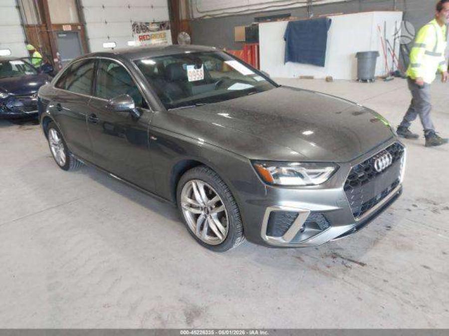 Pelēks Audi A4 2021 Klaipėda, ar dzinēja tilpumu 2.00 L un nobraukumu 100 tūkst. km par 9800 €, foto 1 vietnē AUTOMOTO.COM.LV