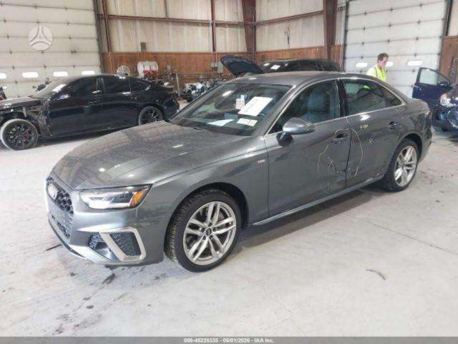 Pelēks Audi A4 2021 Klaipėda, ar dzinēja tilpumu 2.00 L un nobraukumu 100 tūkst. km par 9800 €, foto 10 vietnē AUTOMOTO.COM.LV