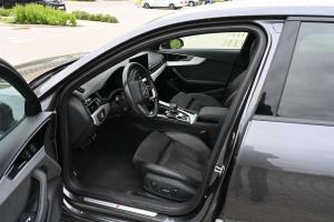 Grey Audi A4 2021 in Vilnius, with an engine capacity of 1.98 L and mileage of 72 thousand km for 24450 €, photo 13 on AUTOMOTO.COM.LV