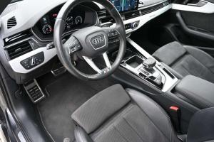 Grey Audi A4 2021 in Vilnius, with an engine capacity of 1.98 L and mileage of 72 thousand km for 24450 €, photo 21 on AUTOMOTO.COM.LV