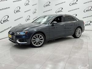 Pelēks Audi A4 2021 Viļņa, ar dzinēja tilpumu 1.98 L un nobraukumu 103 tūkst. km par 22900 €, foto  vietnē AUTOMOTO.COM.LV