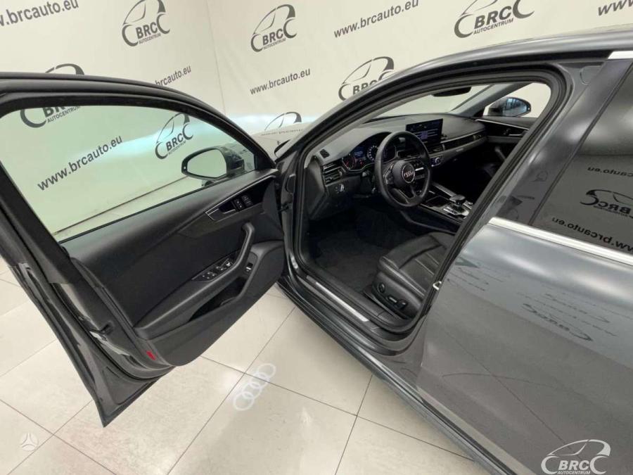 Pelēks Audi A4 2021 Viļņa, ar dzinēja tilpumu 1.98 L un nobraukumu 103 tūkst. km par 22900 €, foto 7 vietnē AUTOMOTO.COM.LV