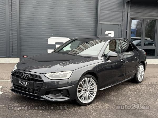 Grey Audi A4 2023 in Tallinn, with an engine capacity of 2.00 L and mileage of 35 thousand km for 28995 €, photo 2 on AUTOMOTO.COM.LV