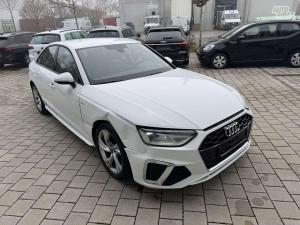 Grey Audi A4 2023 in Kaunas, with an engine capacity of 2.00 L and mileage of 63 thousand km for 27929 €, photo  on AUTOMOTO.COM.LV