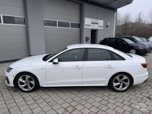 Grey Audi A4 2023 in Kaunas, with an engine capacity of 2.00 L and mileage of 63 thousand km for 27929 €, photo 7 on AUTOMOTO.COM.LV