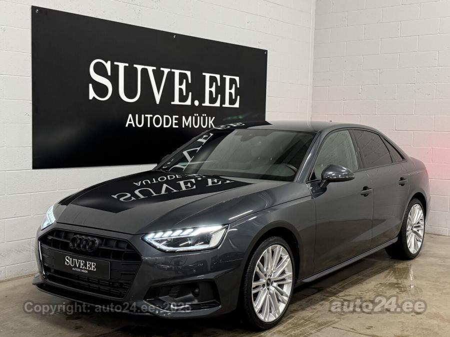Pelēks Audi A4 2023 Tallina, ar dzinēja tilpumu 2.00 L un nobraukumu 35 tūkst. km par 27995 €, foto 1 vietnē AUTOMOTO.COM.LV