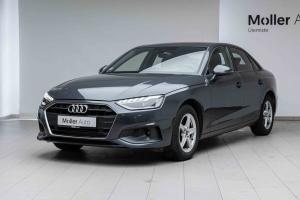 Grey Audi A4 2024 in Peetri, with an engine capacity of 2.00 L and mileage of 35 thousand km for 32200 €, photo  on AUTOMOTO.COM.LV