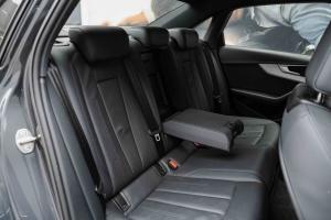Grey Audi A4 2024 in Peetri, with an engine capacity of 2.00 L and mileage of 35 thousand km for 32200 €, photo 10 on AUTOMOTO.COM.LV
