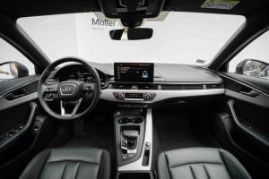 Grey Audi A4 2024 in Peetri, with an engine capacity of 2.00 L and mileage of 35 thousand km for 32200 €, photo 11 on AUTOMOTO.COM.LV