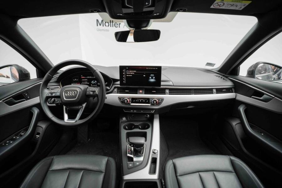 Grey Audi A4 2024 in Peetri, with an engine capacity of 2.00 L and mileage of 35 thousand km for 32200 €, photo 11 on AUTOMOTO.COM.LV