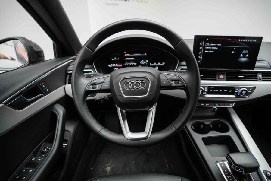 Grey Audi A4 2024 in Peetri, with an engine capacity of 2.00 L and mileage of 35 thousand km for 32200 €, photo 12 on AUTOMOTO.COM.LV