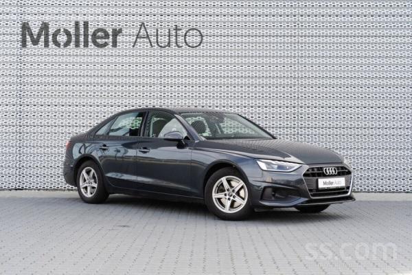 Grey Audi A4 2024 in Riga, with an engine capacity of 2.00 L and mileage of 23 thousand km for 33350 €, photo 3 on AUTOMOTO.COM.LV