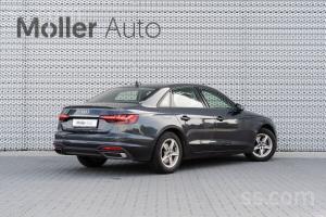 Pelēks Audi A4 2024 Rīga, ar dzinēja tilpumu 2.00 L un nobraukumu 23 tūkst. km par 33350 €, foto 5 vietnē AUTOMOTO.COM.LV