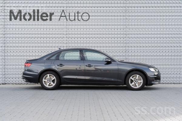 Grey Audi A4 2024 in Riga, with an engine capacity of 2.00 L and mileage of 23 thousand km for 33350 €, photo 6 on AUTOMOTO.COM.LV