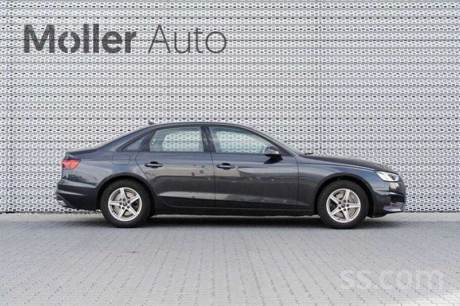 Pelēks Audi A4 2024 Rīga, ar dzinēja tilpumu 2.00 L un nobraukumu 23 tūkst. km par 33350 €, foto 6 vietnē AUTOMOTO.COM.LV