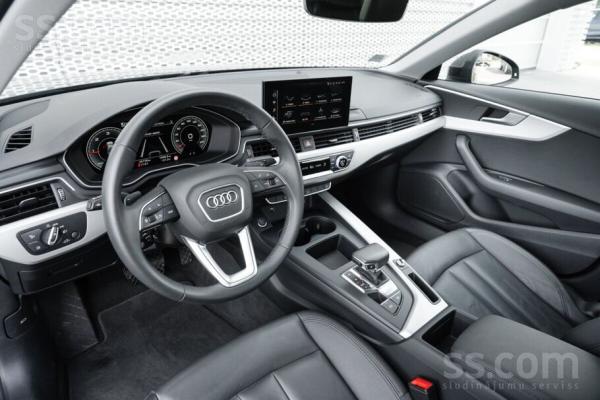 Grey Audi A4 2024 in Riga, with an engine capacity of 2.00 L and mileage of 23 thousand km for 33350 €, photo 10 on AUTOMOTO.COM.LV