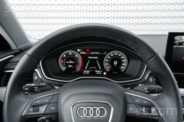 Grey Audi A4 2024 in Riga, with an engine capacity of 2.00 L and mileage of 23 thousand km for 33350 €, photo 11 on AUTOMOTO.COM.LV