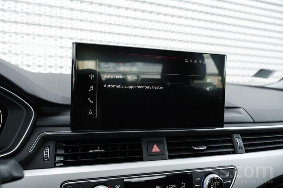 Pelēks Audi A4 2024 Rīga, ar dzinēja tilpumu 2.00 L un nobraukumu 23 tūkst. km par 33350 €, foto 20 vietnē AUTOMOTO.COM.LV