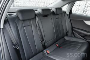 Pelēks Audi A4 2024 Rīga, ar dzinēja tilpumu 2.00 L un nobraukumu 23 tūkst. km par 33350 €, foto 24 vietnē AUTOMOTO.COM.LV