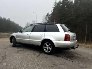 Grey Audi A4 1996 in Nemencine, with an engine capacity of 1.90 L and mileage of 449 thousand km for 1150 €, photo 3 on AUTOMOTO.COM.LV