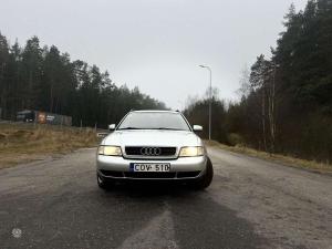 Grey Audi A4 1996 in Nemencine, with an engine capacity of 1.90 L and mileage of 449 thousand km for 1150 €, photo 6 on AUTOMOTO.COM.LV